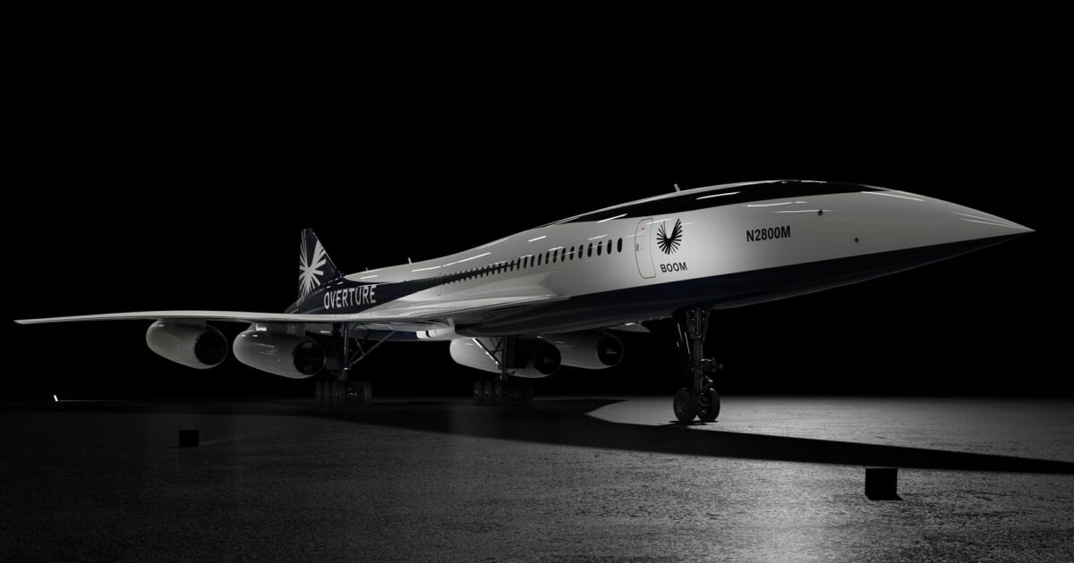 Boom Overture adds engines in design revamp AvGeek.travel